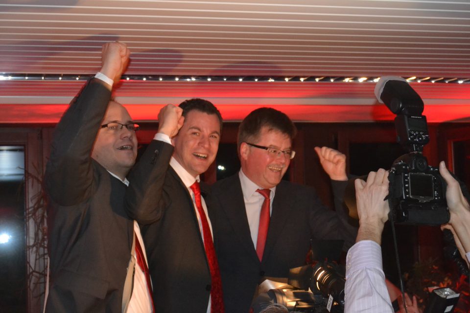 Die lange Nacht des Freudentaumels: Sven Gerich feiert OB-Wahlsieg mit ...