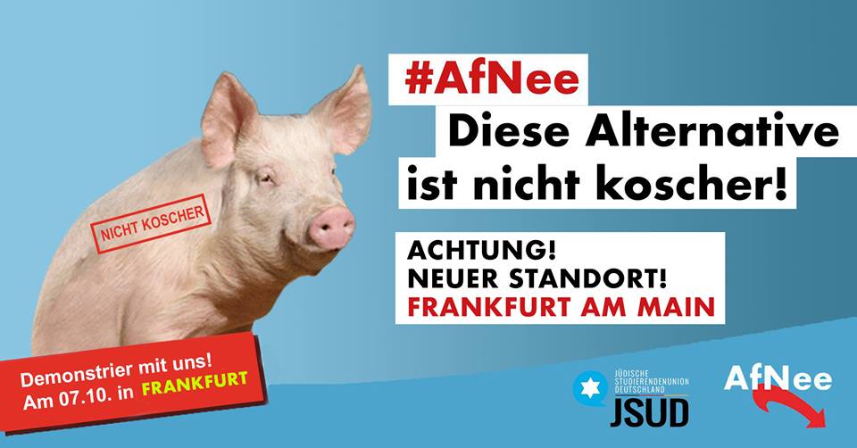 "Nicht koscher": Junge Juden laden am Sonntag zur #AfNee-Demo gegen ...