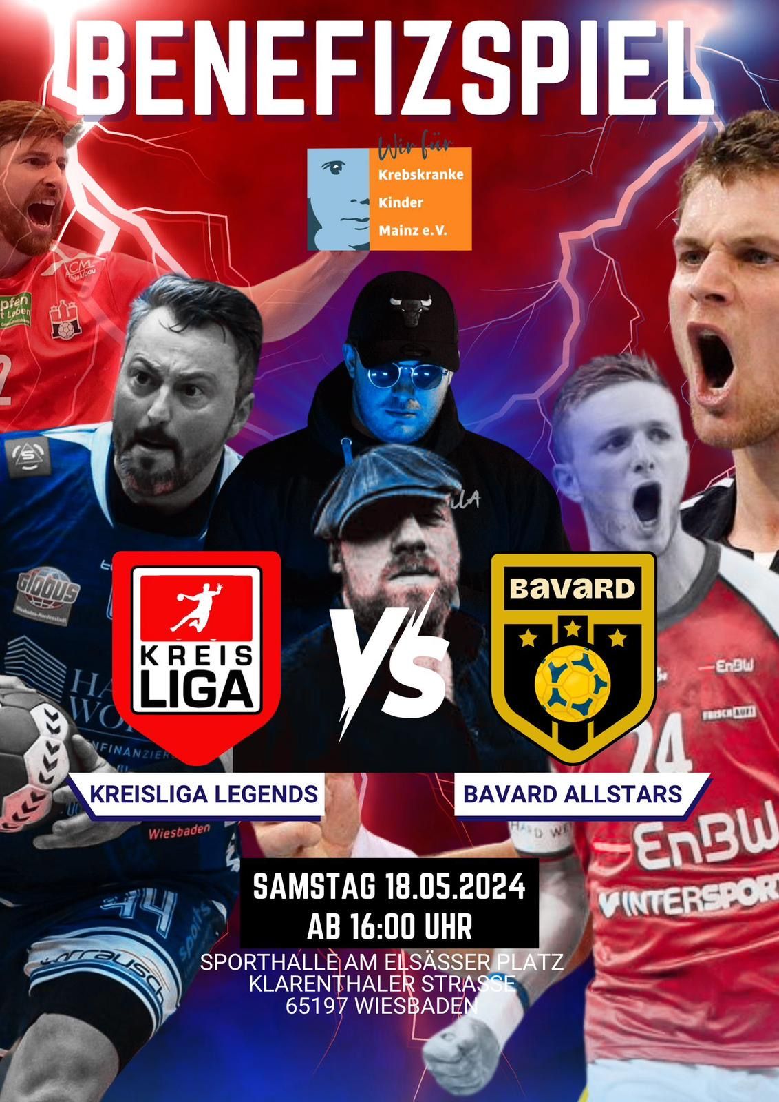 Starke Würfe für einen guten Zweck: Legendäres Handball-Benefiz-Event ...